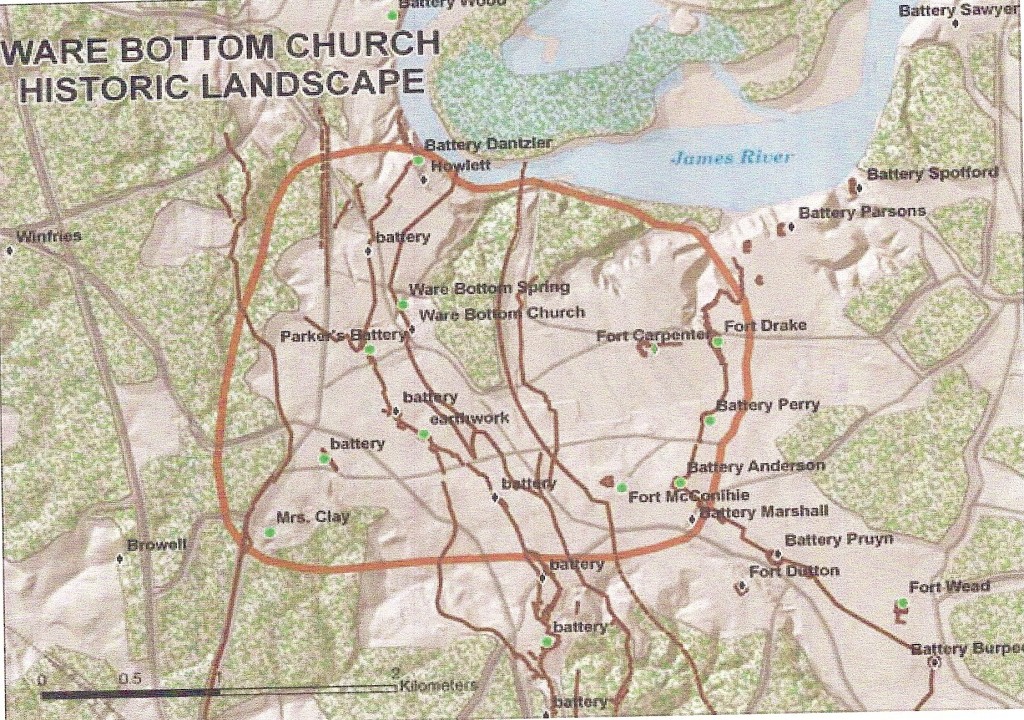 The Battle of Ware Bottom Church, Chesterfield Co., Virginia | Ware